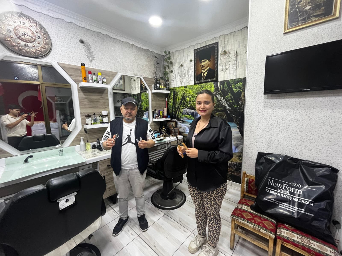 Ankara'da babadan oğula aktarılan bir meslek: Nostalji berber merak ...